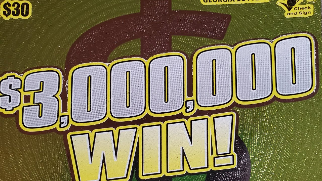 Georgia's New $30 Ticket!$3,000,000 WIN! 💥💸💲 - YouTube