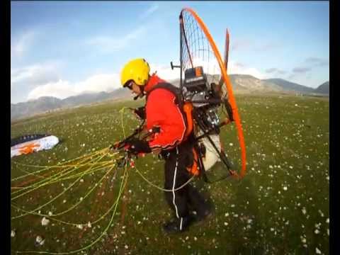 How I learn to fly paramotor, first steps - YouTube