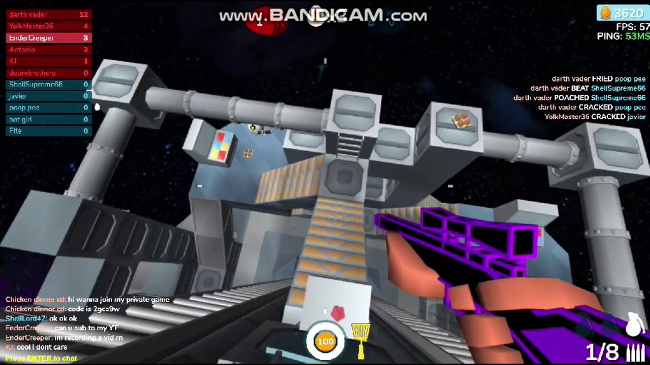 Playing Shell Shockers, and on one of the new maps - YouTube