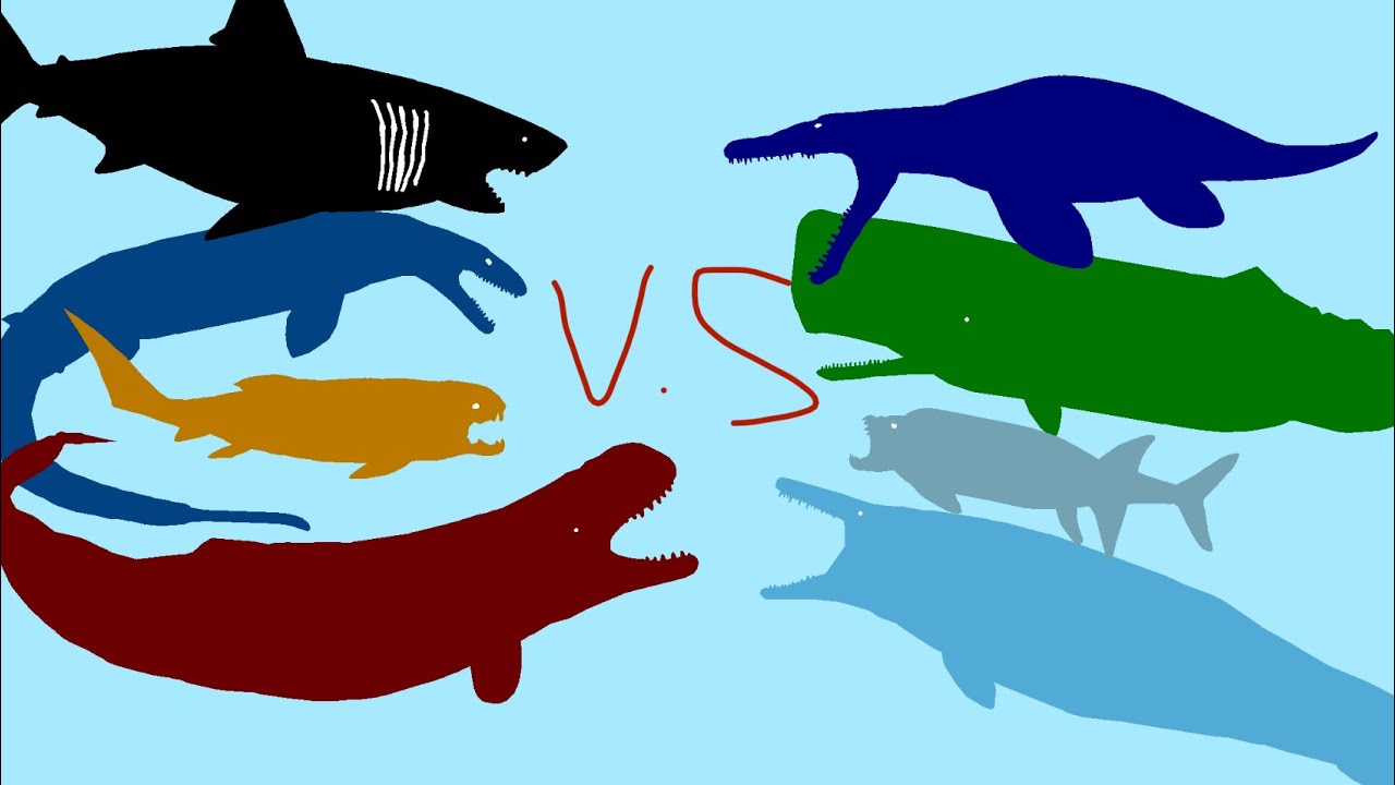 Sea monster fight - YouTube