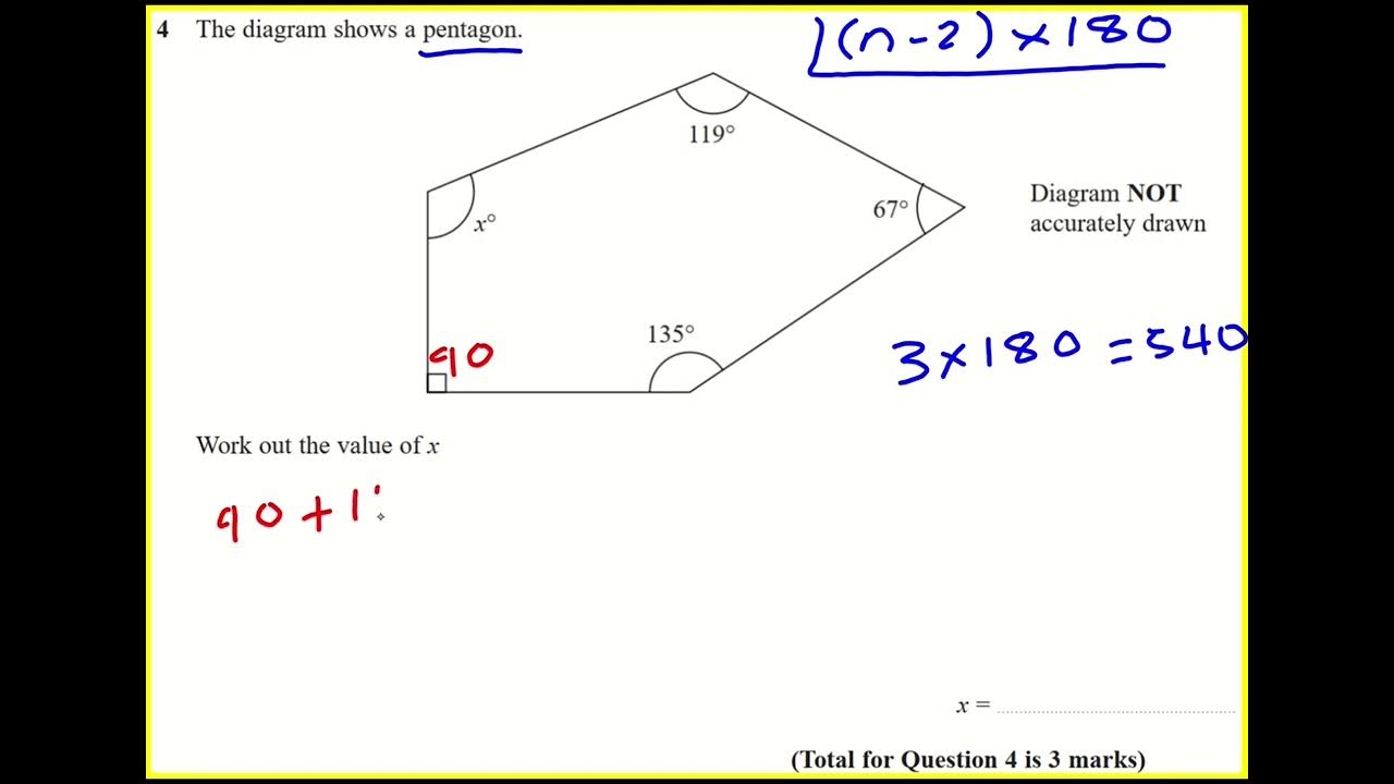 IGCSE Edexcel Jan 2023 1H q4 (Maths: higher tier past paper) - YouTube