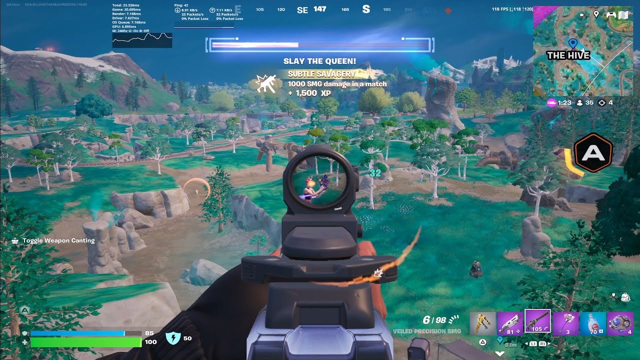 Unveiling Veiled Precision SMG - Crowned Victory 11 Elims - C6S4 ZB ...