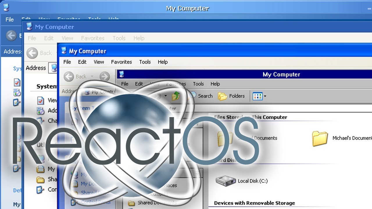 Trying Windows Xp Themes On Reactos Youtube
