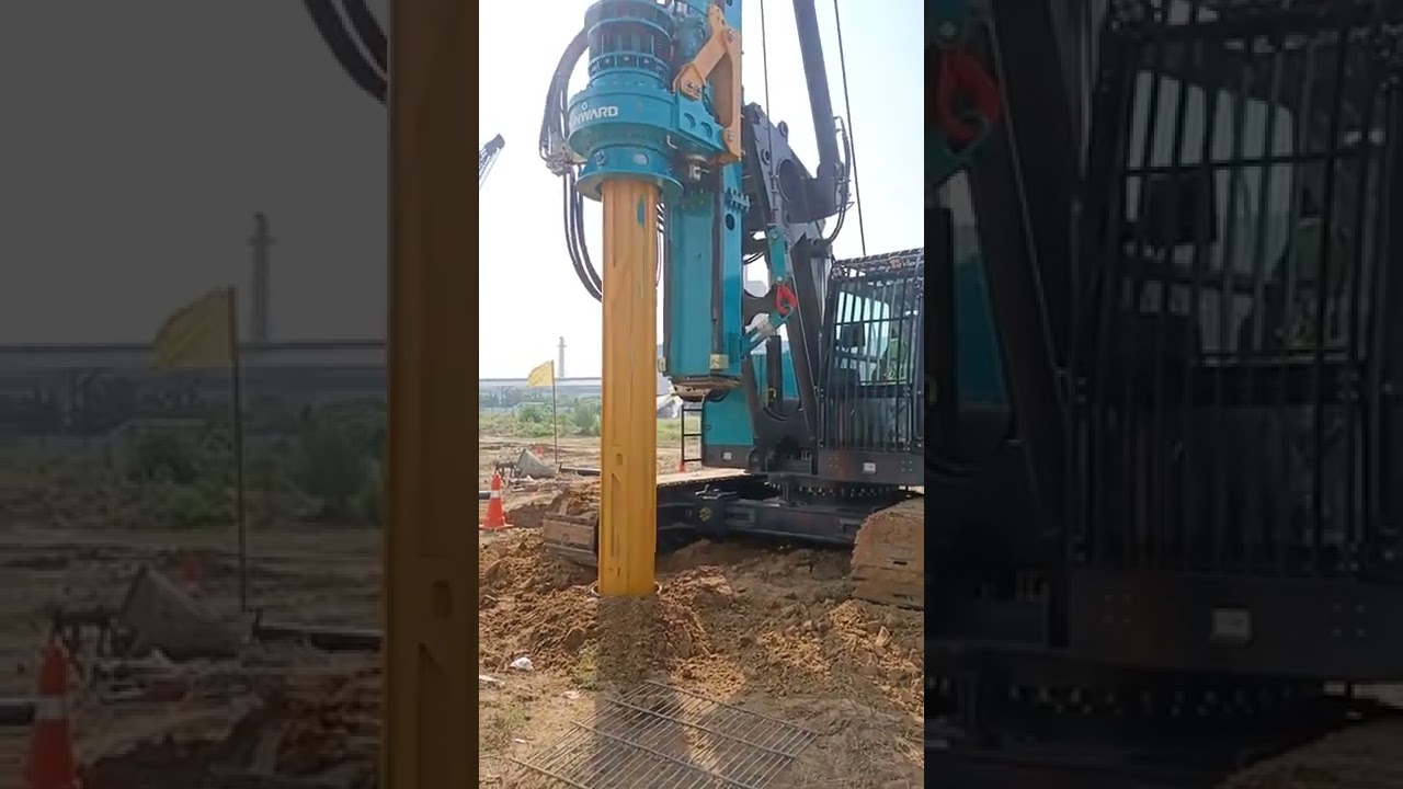 #Sunward - Acr SA175 #Pilling Rig Machine India's No.1 Bore time (New Delhi) - YouTube