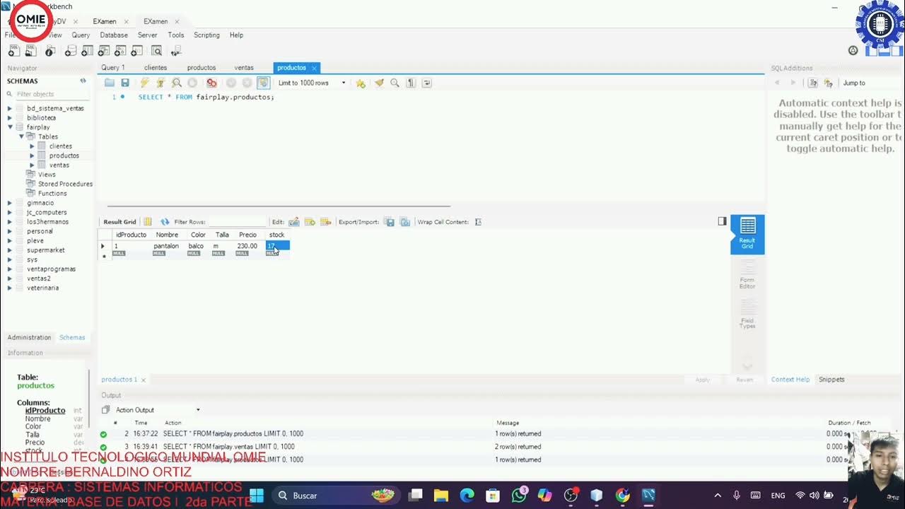 conectar mysq wordbench a proyecto de netbeans 2024 - YouTube