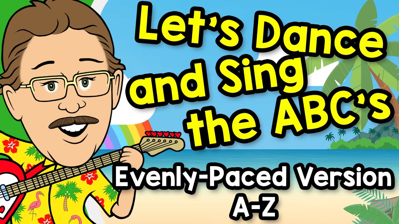 Let's Dance and Sing the ABCs | Evenly Paced | Jack Hartmann Alphabet ...