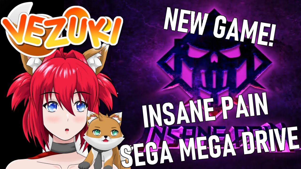 NEW GAME Insane Pain - Sega Mega Drive - Vezuki Livestream - YouTube