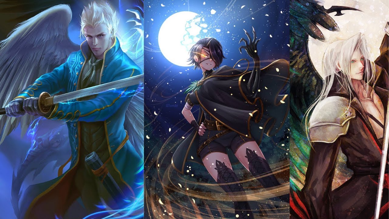 Versus Series | Vergil Vs Cinder Vs Sephiroth | DMC Vs RWBY Vs KH - YouTube