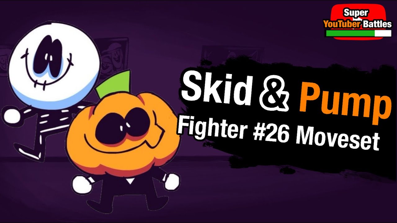 Super YouTuber Battles: Fighter #26 Skid & Pump (Sr Pelo/Spooky Month ...