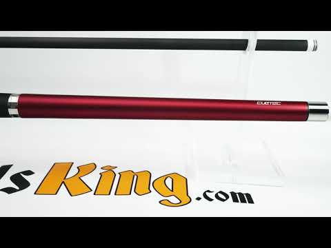 Cuetec Shane Van Boening Cynergy Red Pool Cue Stick - Cue View 360 ...
