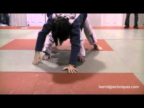 Spin Around Triangle Choke From the Back - BJJ - YouTube