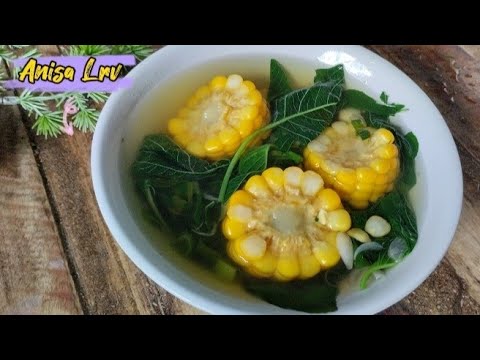 TINGGAL CEMPLUNG MASAK SAYUR BENING JAGUNG BAYAM PRAKTIS PAKAI BUMBU ...