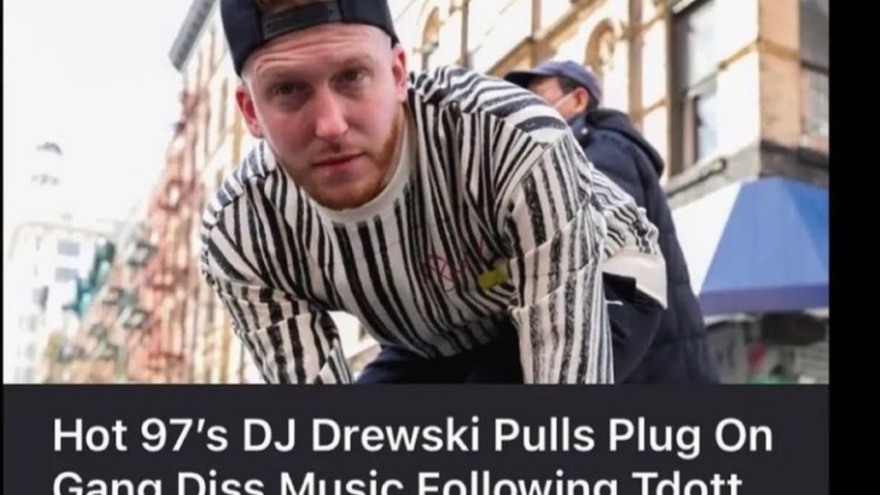 HOT 97 DJ DREWSKI BANS DRILL MUSIC / DISS MUSIC DUE TO T DOT WOO DEATH ...