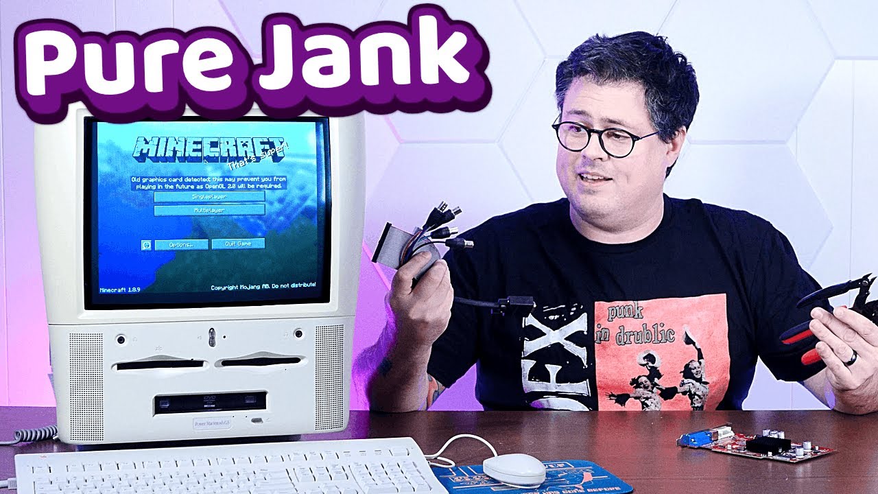 Hacking A Video Card into a Molar Mac - YouTube