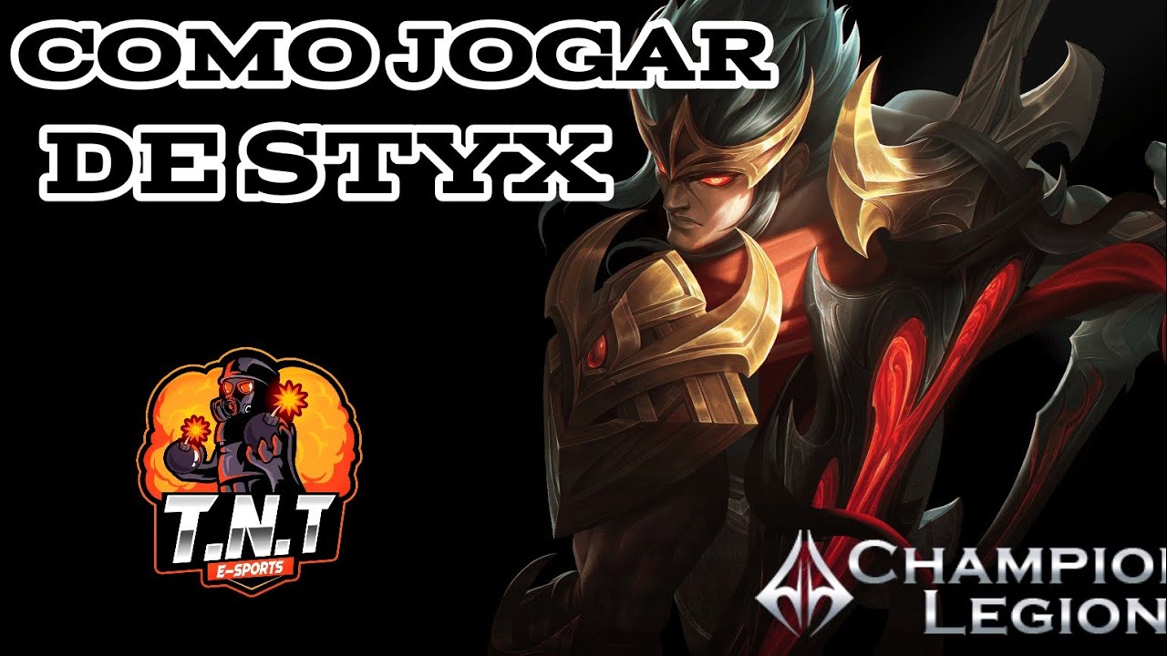 STYX GAMEPLAY BUILD E HABILIDADES | CHAMPIONS LEGION | - YouTube