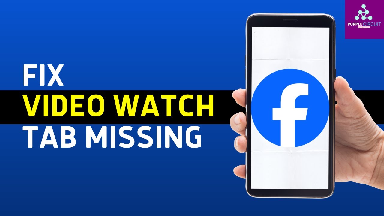 Fix Facebook Watch Video Icon Tab Missing or Not Showing - YouTube