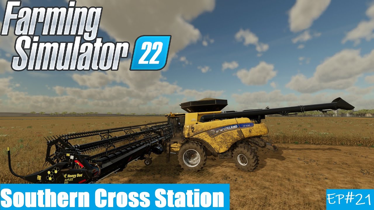 Southern Cross Station EP#21| Farming Simulator 22| FS 22 - YouTube