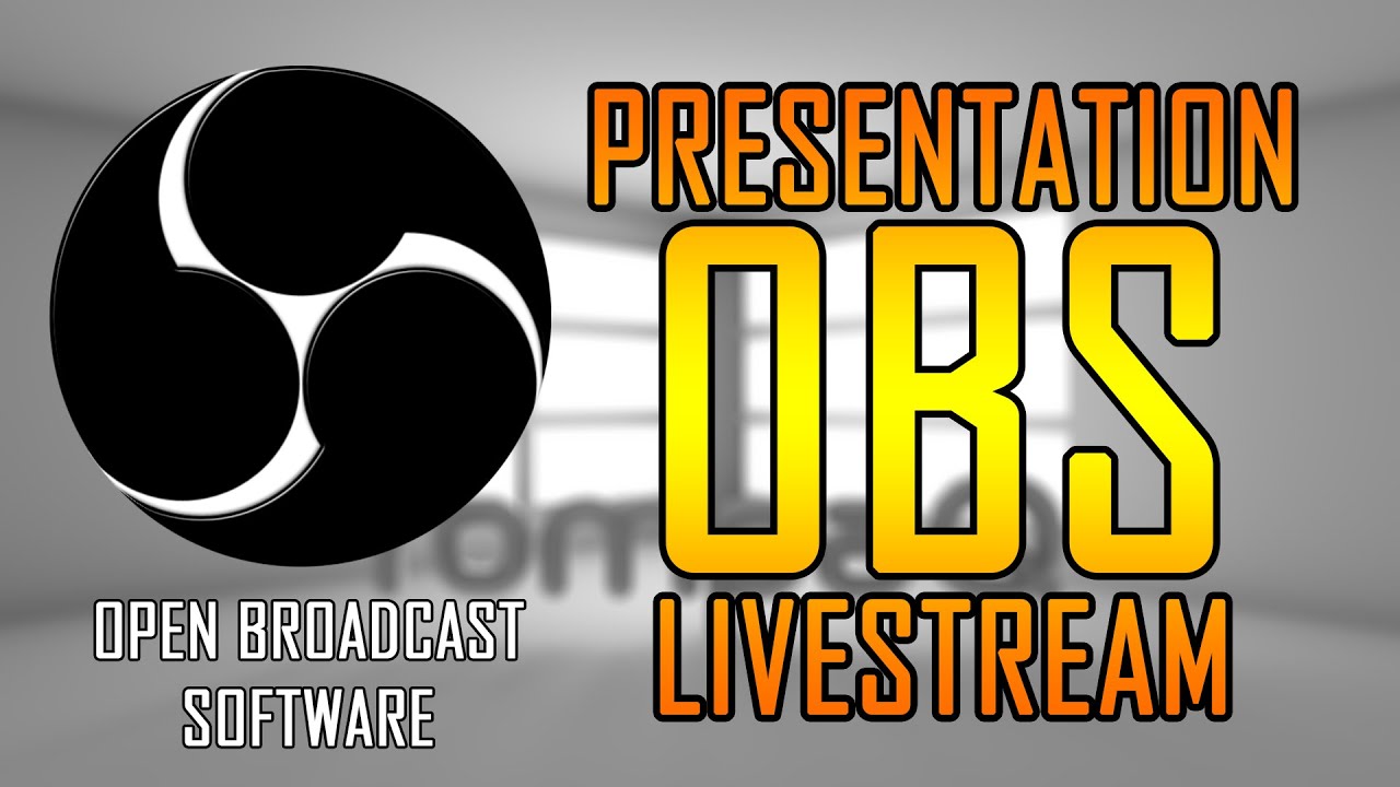 [TUTO] Présentation OBS (Open Broadcaster Software) - YouTube