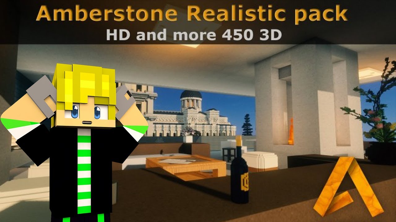 Amberstone Resource Pack for Minecraft | Resource Pack Showcase ...