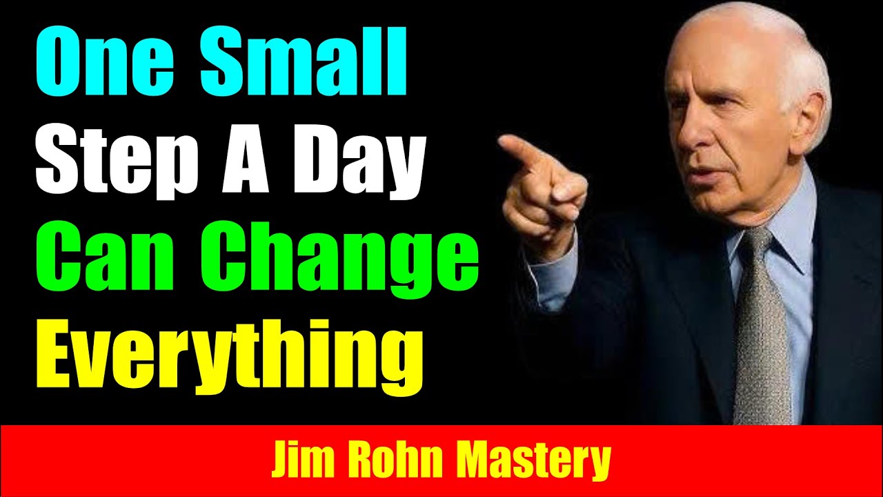 One Small Step A Day Can Change Everything - YouTube