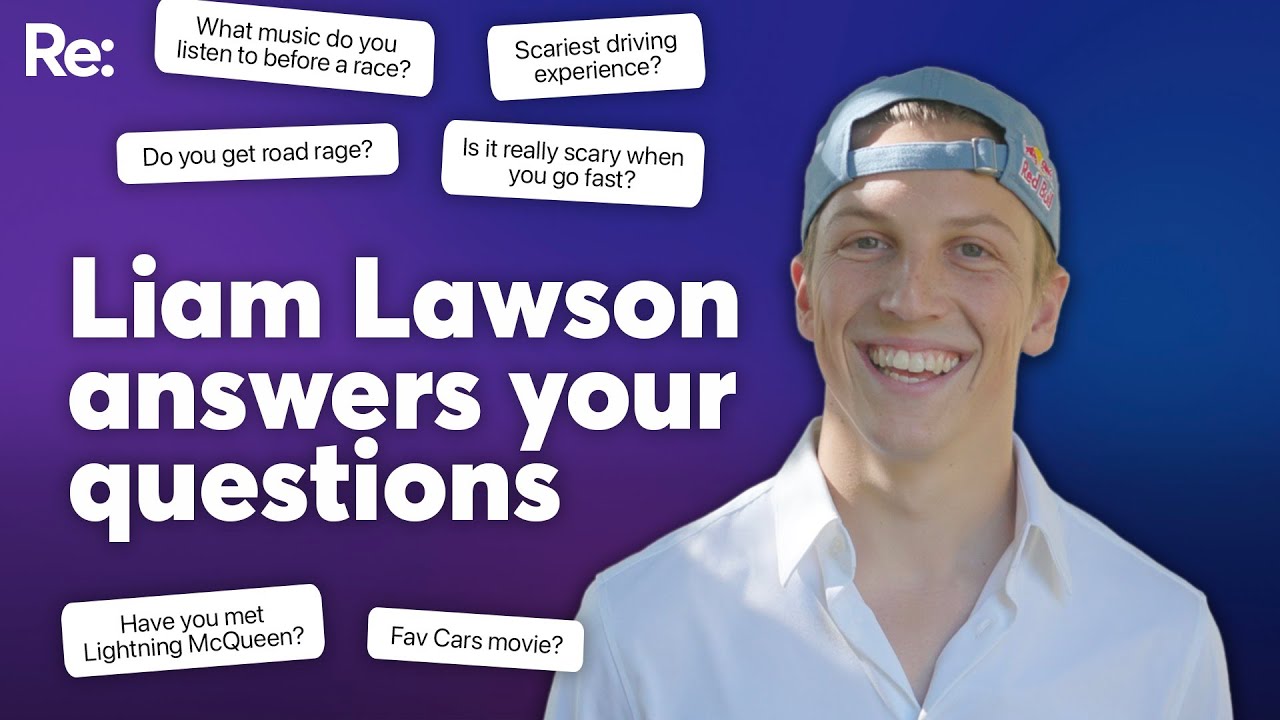 NZ motorsports driver Liam Lawson answers your questions - YouTube