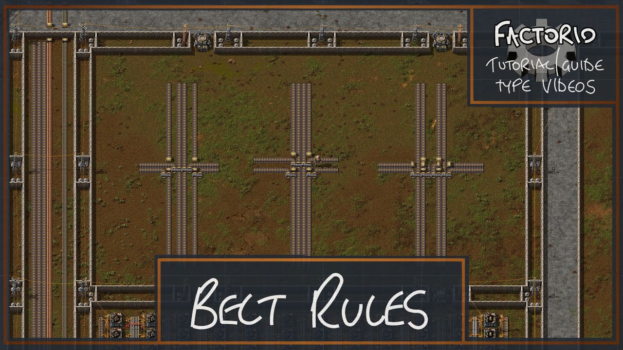 Factorio - Belt Rules - YouTube