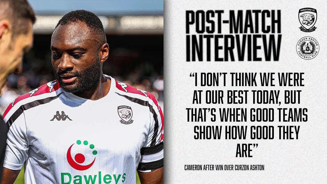 INTERVIEW | Captain Nathan Cameron After Today's Win - YouTube