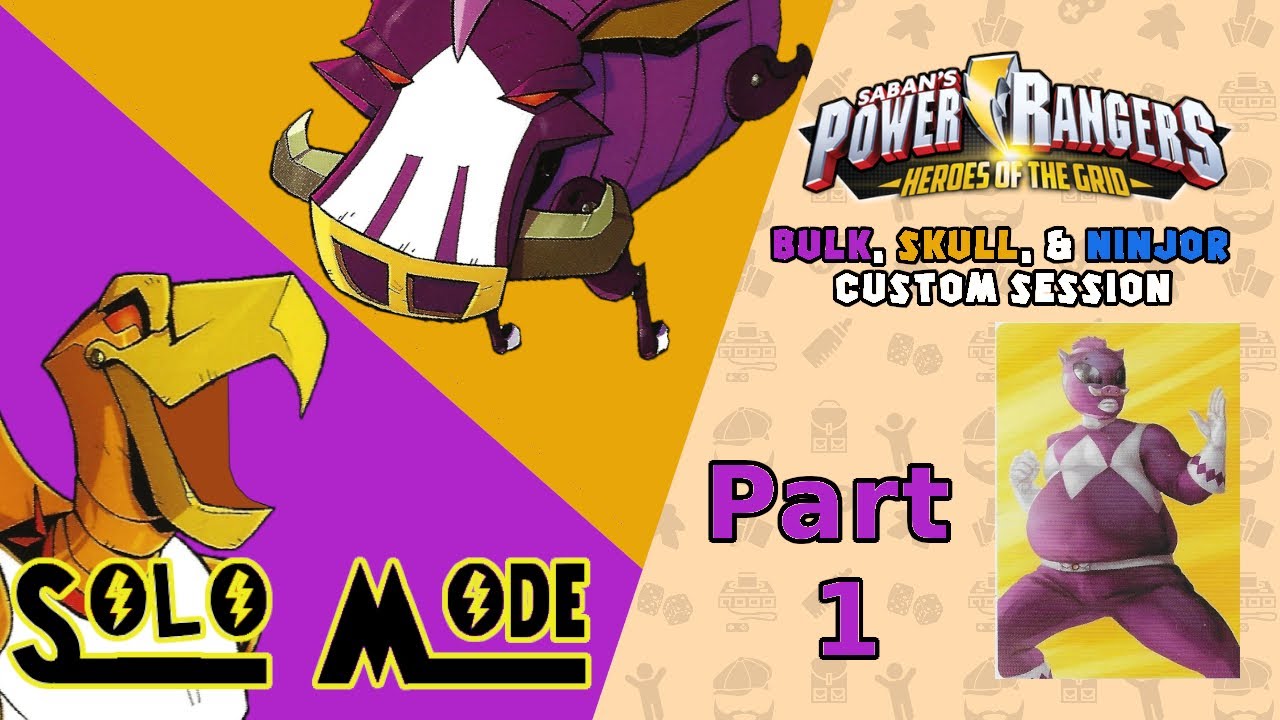 Bulk & Skull vs Squat & Baboo | Part 1 | Solo Mode Power Rangers Heroes ...