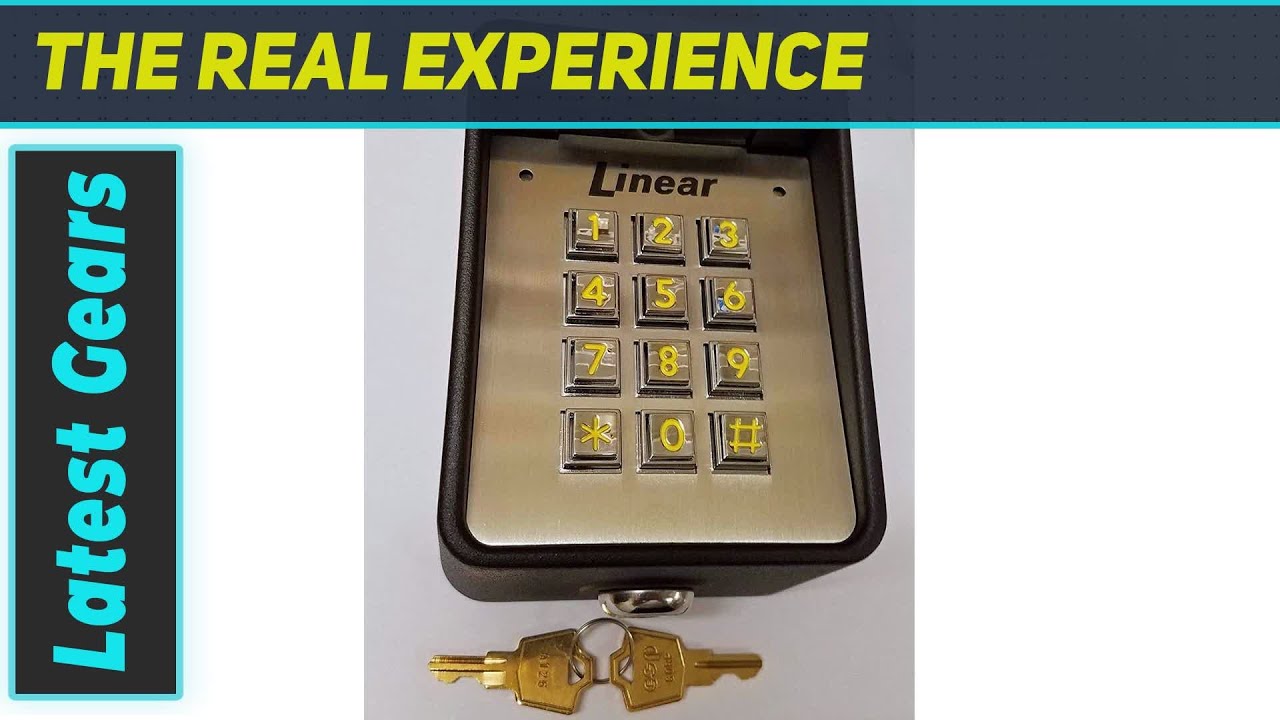 Linear Model AK-11 ACP00748 Exterior Digital Keypad Gate Access Control ...