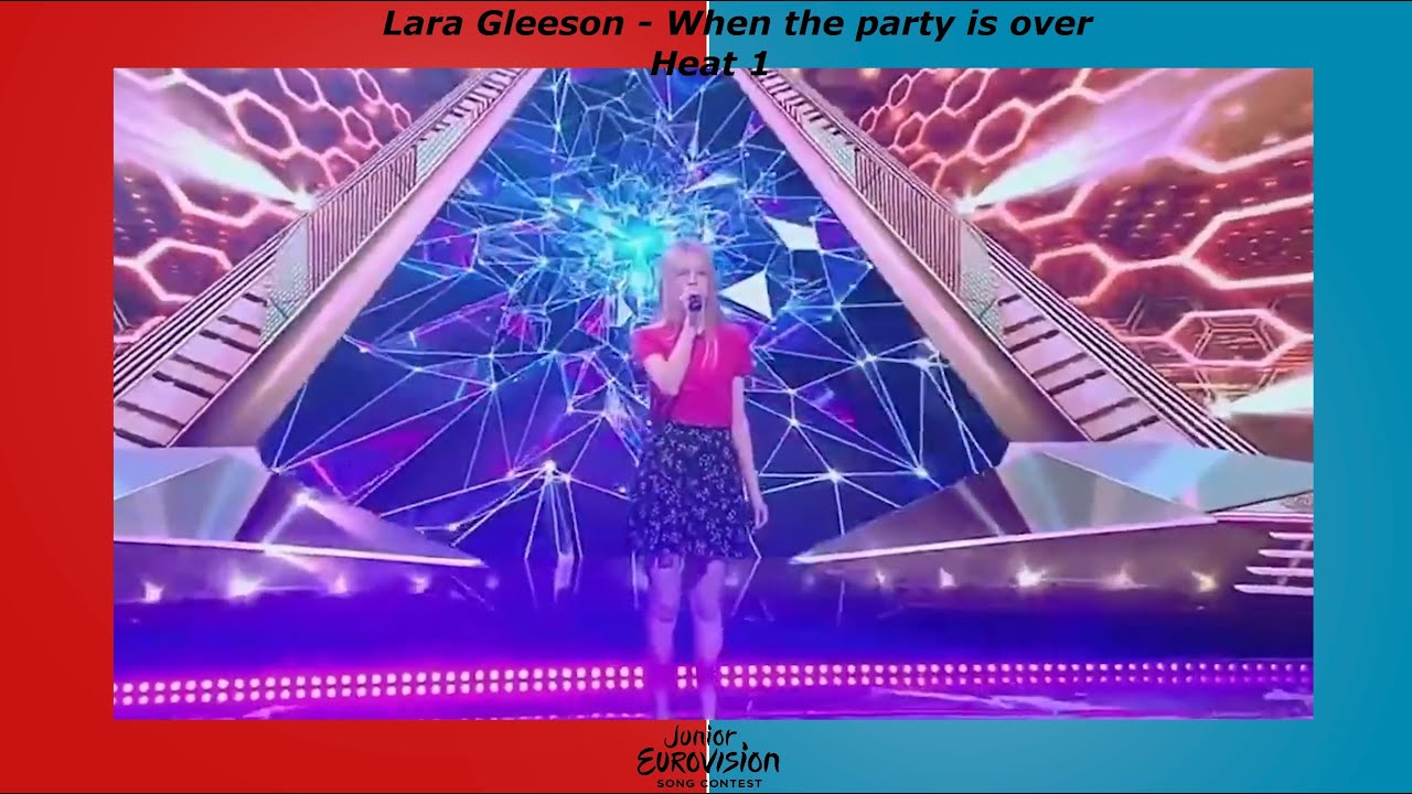 Lara Gleeson - When the party is over (Heat 1 qualifyer Junior ...