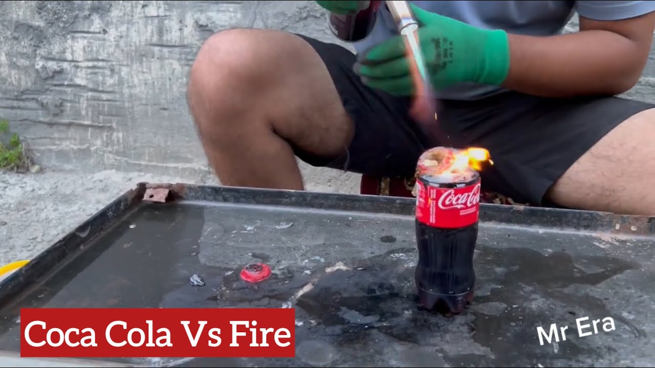 Coca Cola vs fire 🔥 - YouTube