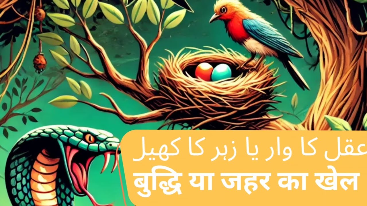 chidiya aur saamp ki kahani/The bird and the snake moral story:kahani24 ...