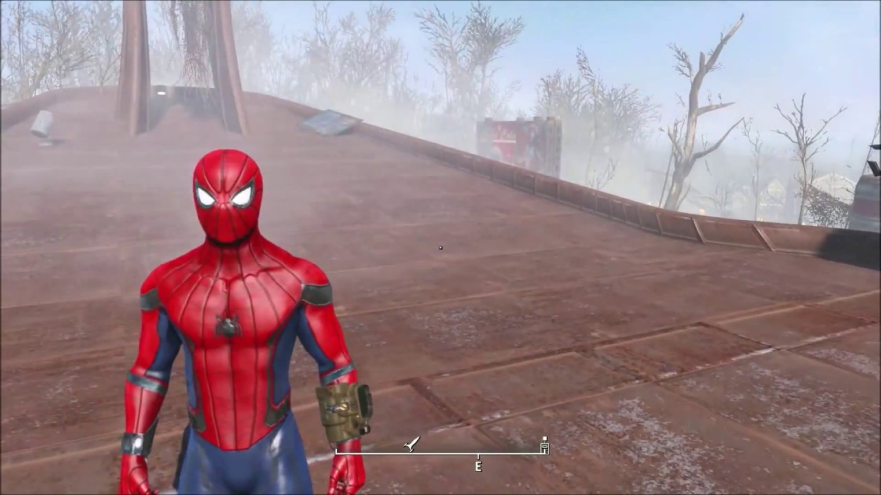 Spider-Man Homecoming & Homemade in Fallout 4 Mod - YouTube