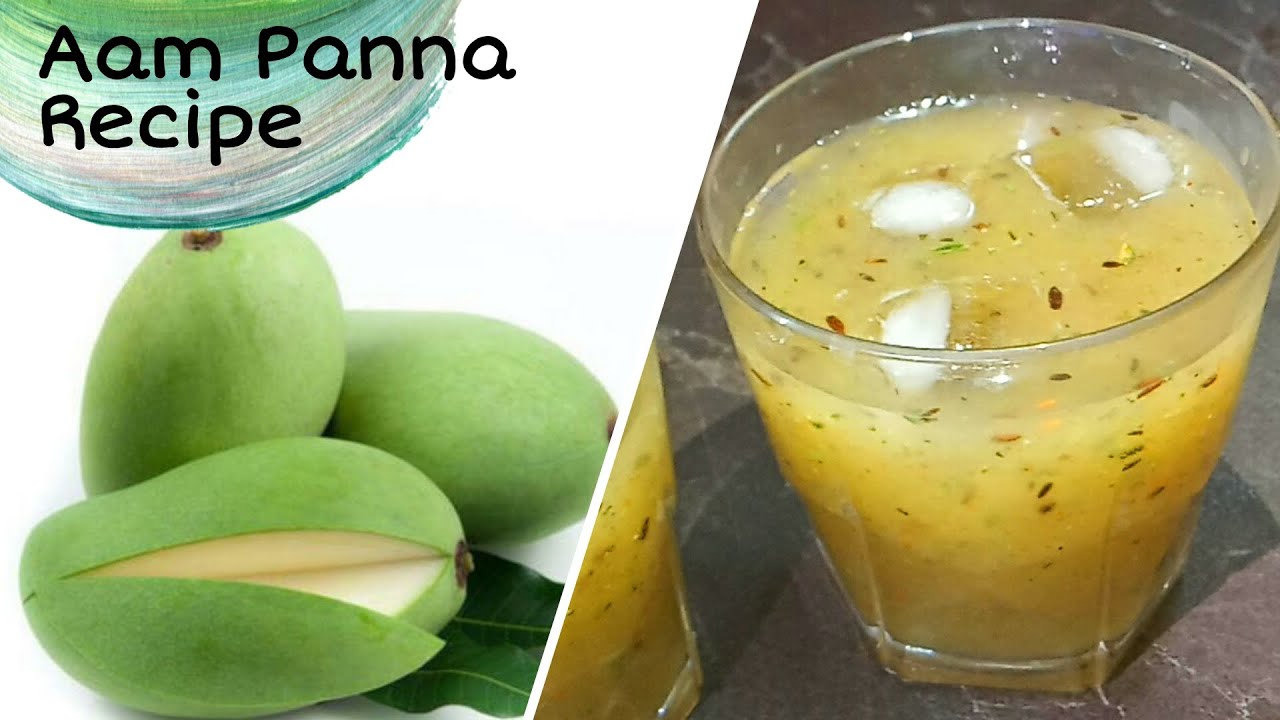 Aam Panna Recipe | Raw Mango Panna Recipe | कैरी का पना | Aam Panna ...