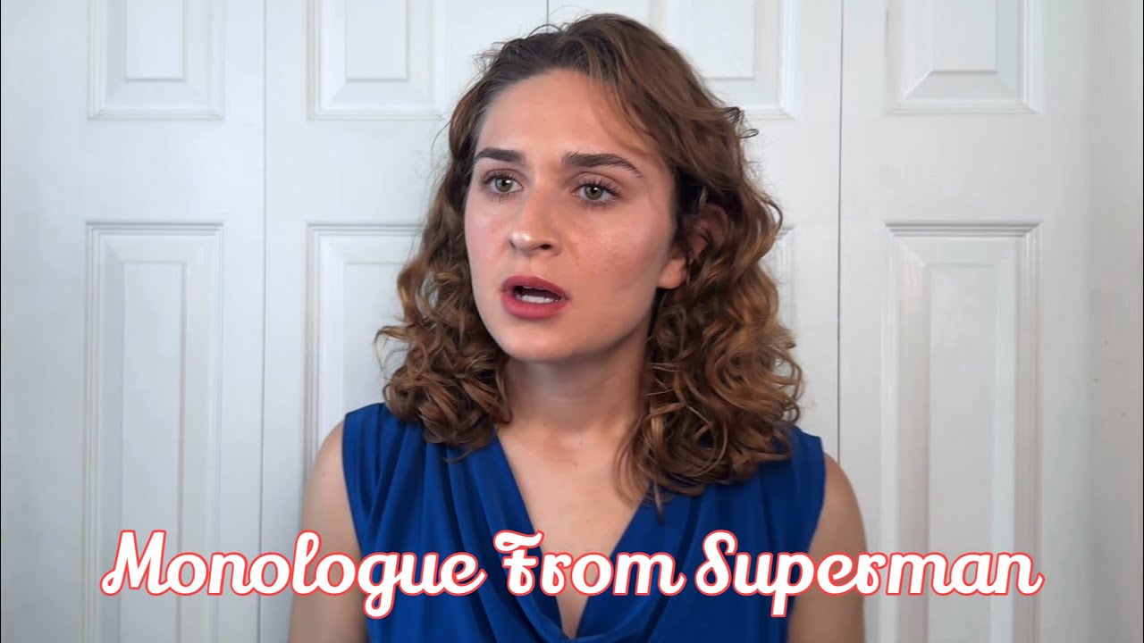 Superman’s Monologue From Superman 💙 Performed by Amberlyn Marie - YouTube
