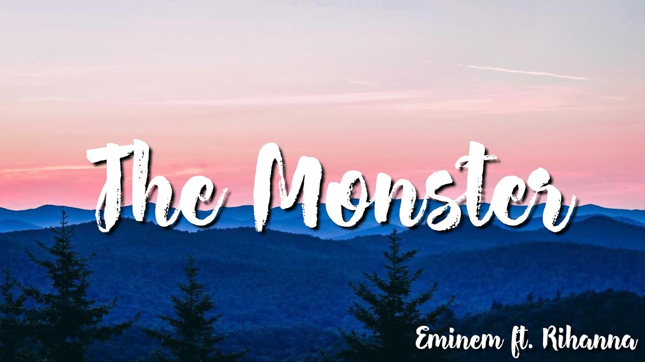 Eminem ft Rihanna - The Monster ( Lyrics) - YouTube Music