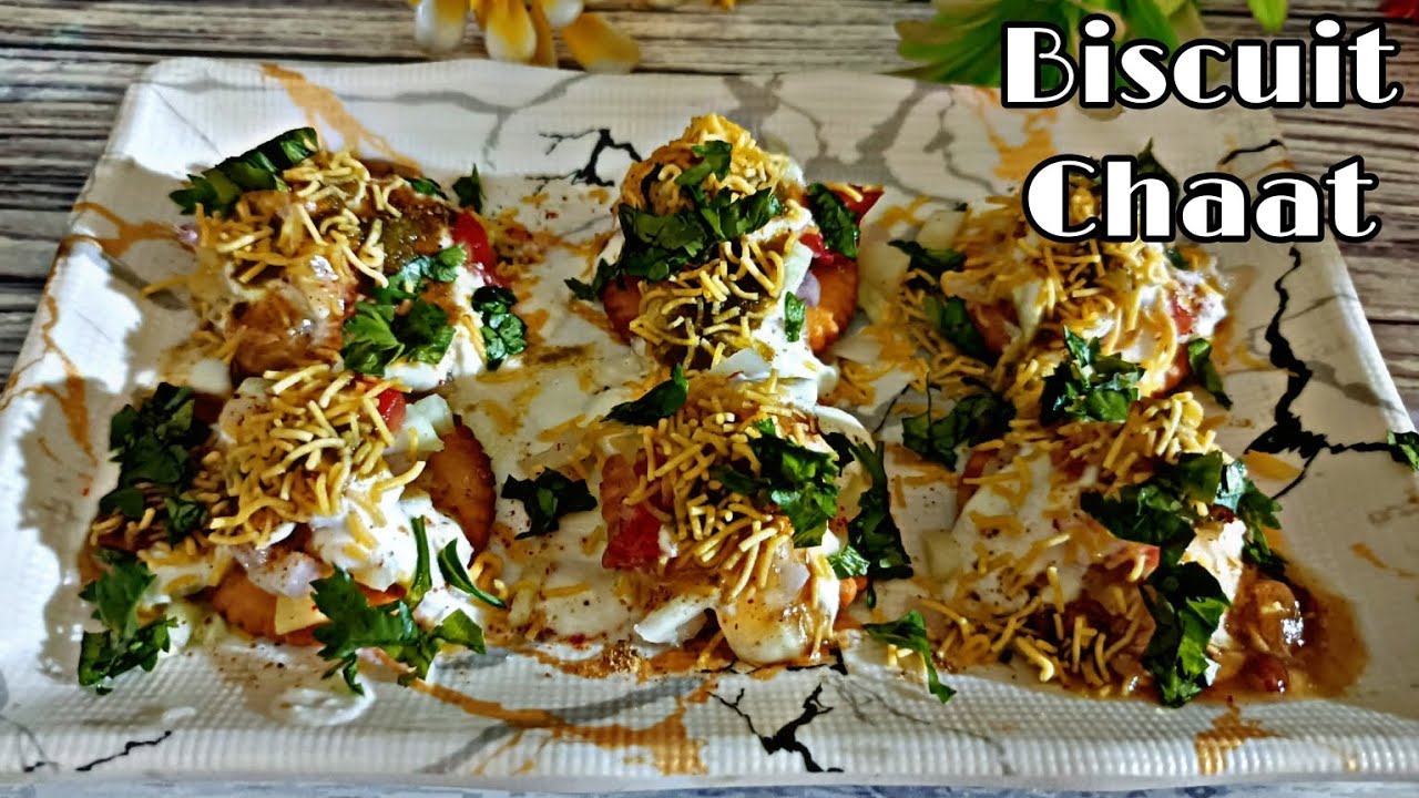 Monaco biscuit chaat || Make in 2 min || Evening snacks recipe || Easy ...