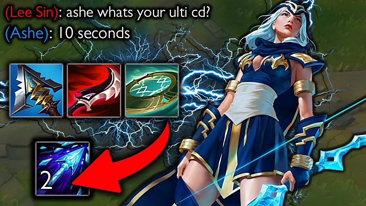 ASHE WITH TWO ULTIMATE CHARGES? (NO CD UTILITY BUILD) - YouTube