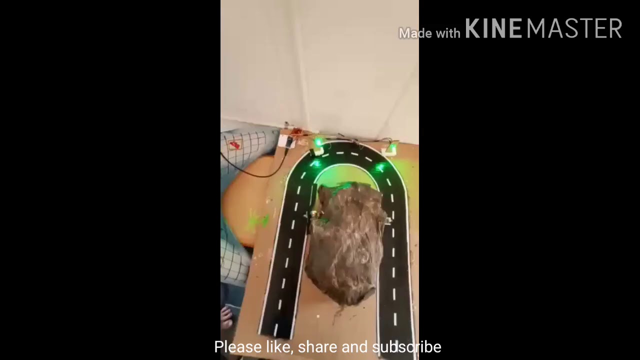 Solution for blind curves using Arduino and IR sensors - YouTube