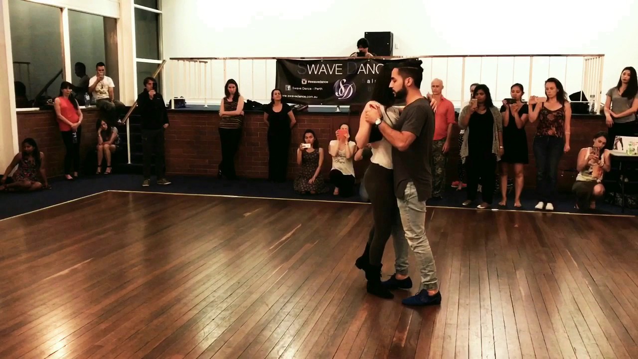 Kizomba counts and demo Swave Dance Perth - YouTube