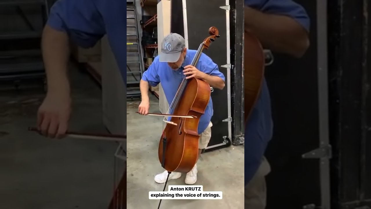 Luthier Anton Krutz Explaining "The Voice of Strings" - YouTube