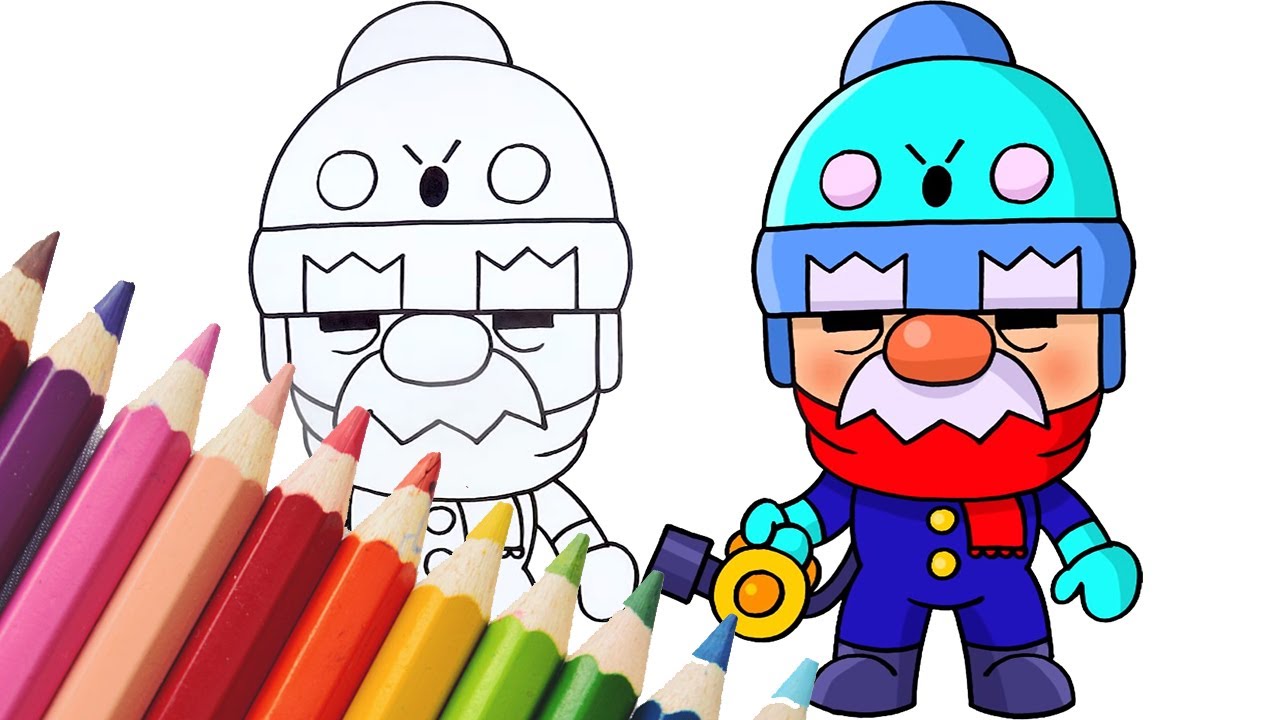 How To Draw Gale ️ NEW Brawl Stars - YouTube