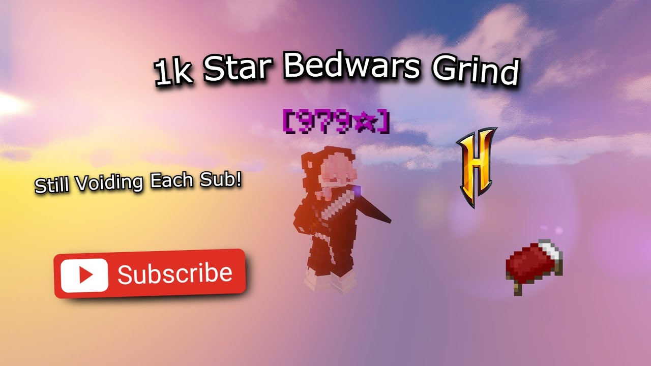 Grinding Weeklies! Sub = Void | Hypixel Bedwars Stream! [979 ] - YouTube