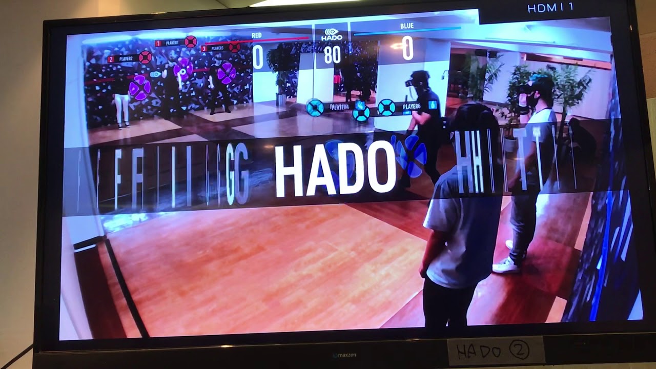 HADO AR VR attraction in Japan - YouTube