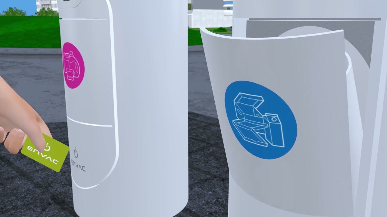 The Envac System - Automated waste collection for smart cities - YouTube