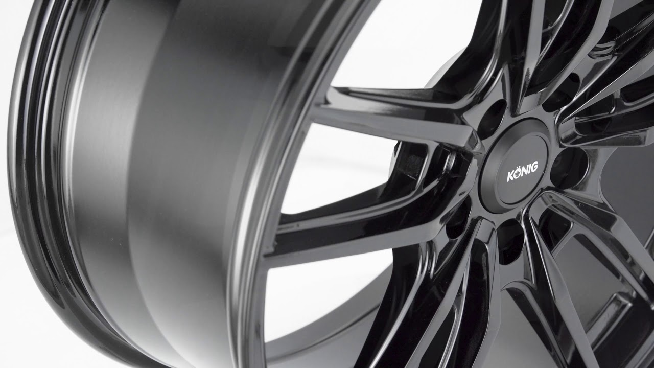 Myth - Gloss Black | Konig Wheels - YouTube