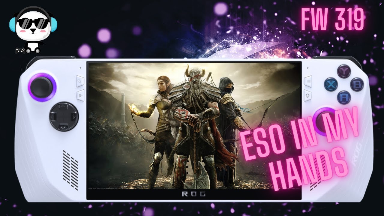 ASUS Rog Ally Gameplay - ESO Controller Setup And Gameplay ...