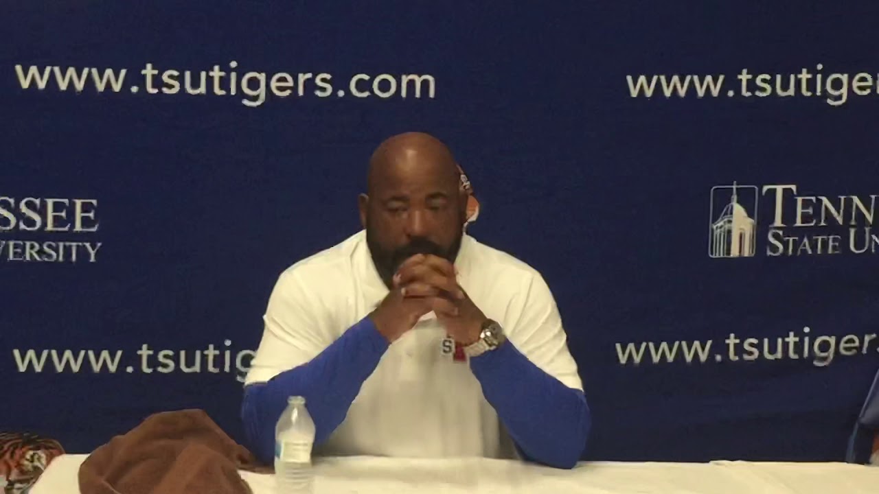 TSU Football Post Game vs. Murray State - Head Coach Rod Reed - YouTube