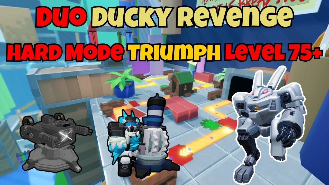 [STRATEGY DOC] DUO DUCK EVENT HARD MODE LEVEL 75+ | Roblox Tower ...