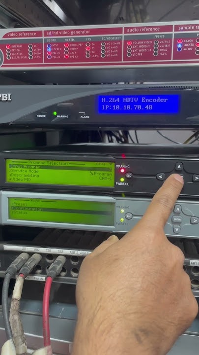 IRD HARMONIC PROVIEW 8100 - YouTube